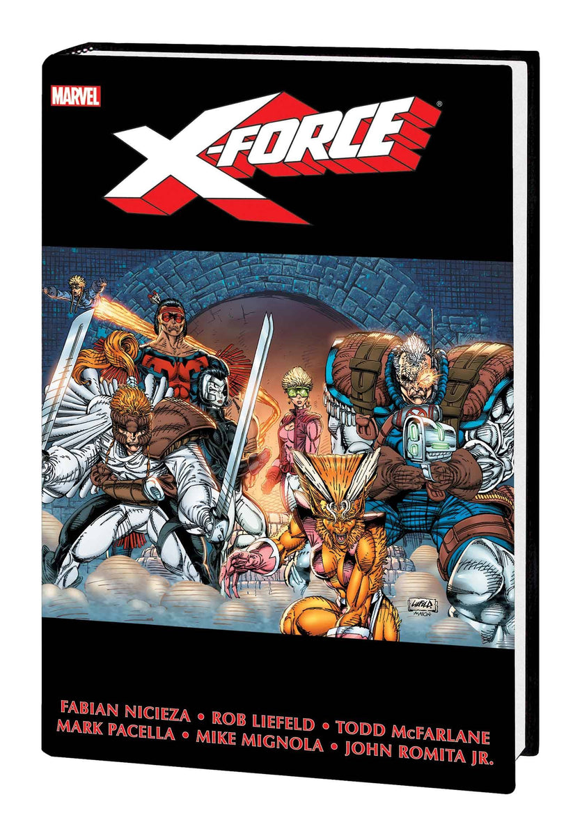 X-Force Omnibus Vol. 1 (main cover) – Grumpy Wolf Comics